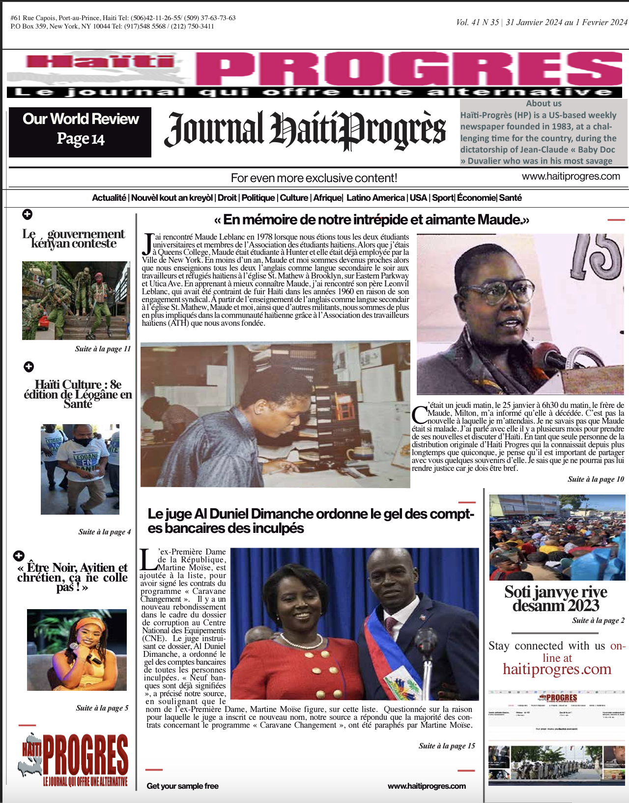 Volume 41 N 35 - Latest News, Breaking News, National News, World News ...