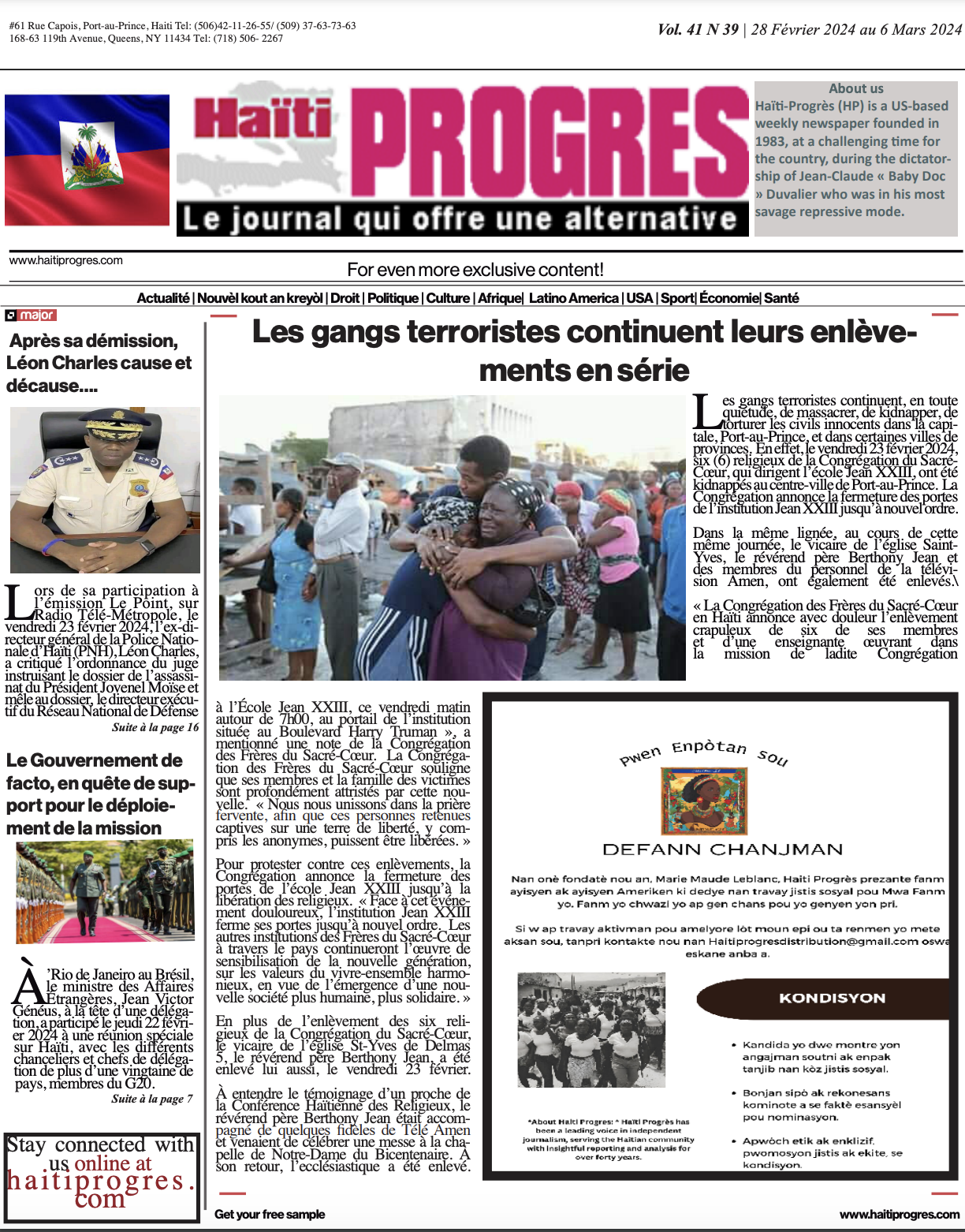 Vol. 41 N 39 - Latest News, Breaking News, National News, World News ...